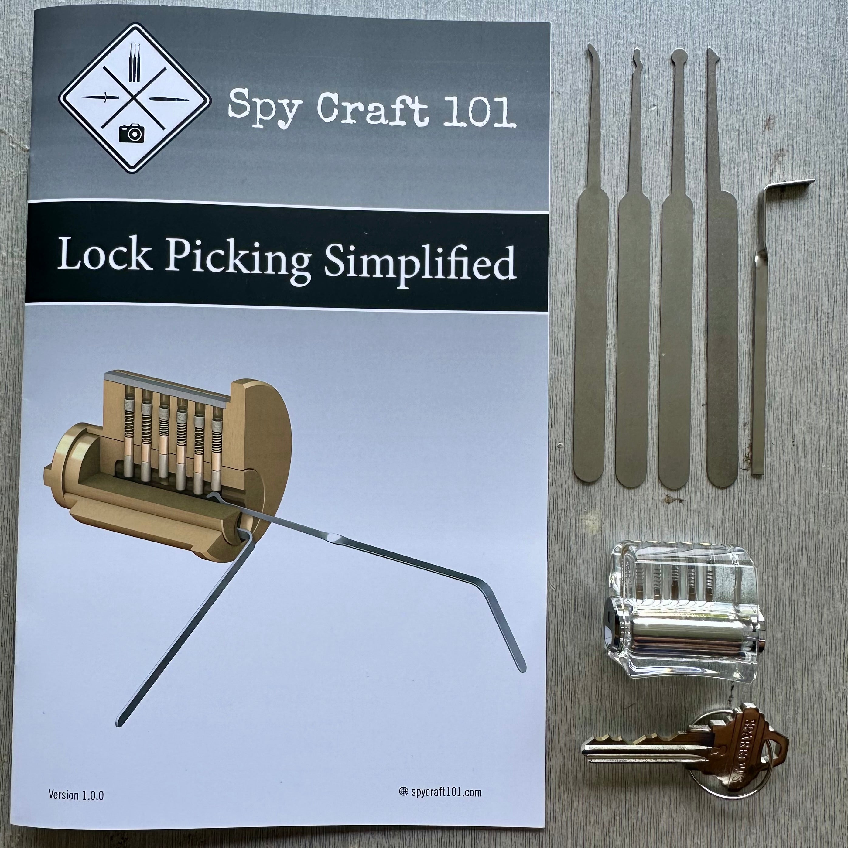 Beginner's Lock Picking Kit – Spycraft 101