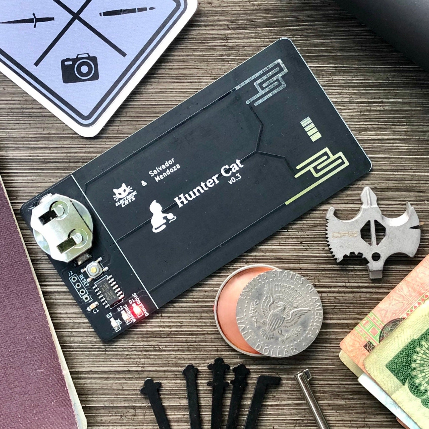 Hunter Cat Card Skimmer Detector – Spycraft 101