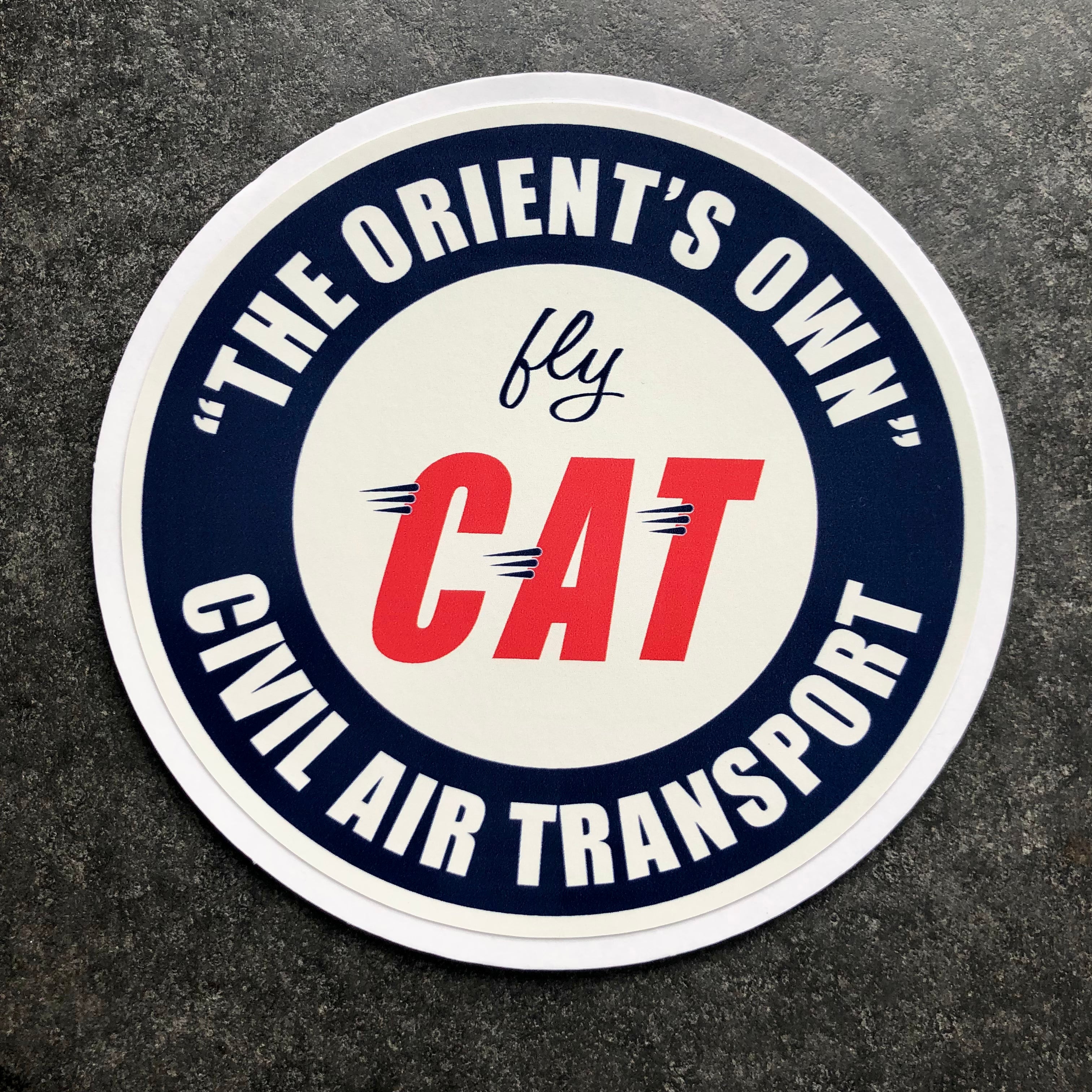 Civil Air Transport Logo Sticker – Spycraft 101